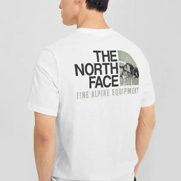 The North Face Logo Woodcut Dome T-shirt