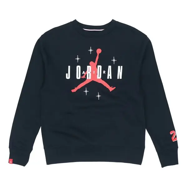 JORDAN Athleisure Casual Sports Round Neck Pullover