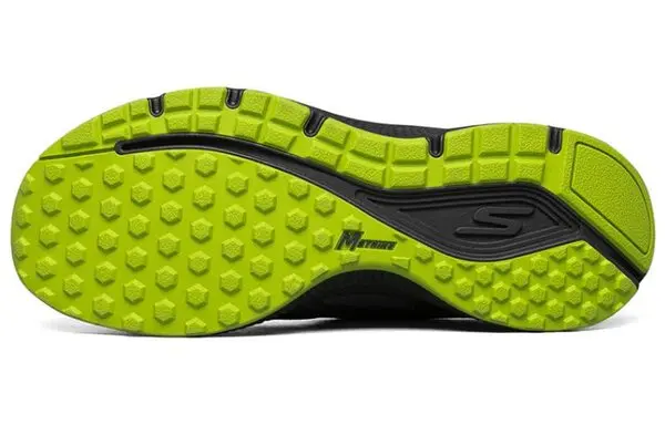 Sketchers Go Run Consistent Athletic Sneakers - Black/yellow