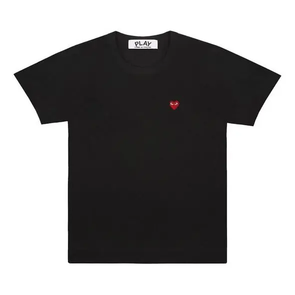 Play Comme Des Garcon Mini Heart Logo T-shirt - Black