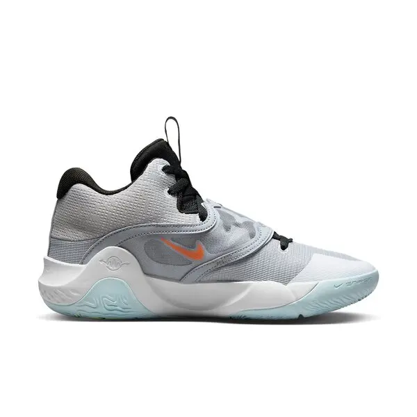 Nike Kd Trey 5 X Mid Top Sneakers - Wolf Grey/white/barely Volt