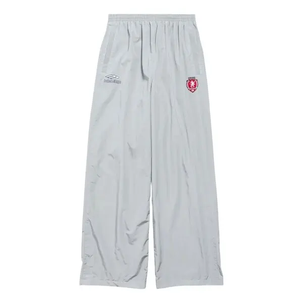 Balenciaga 3b Football Tracksuit Pants - New Grey