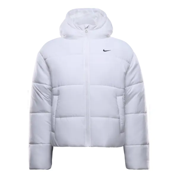 Nike Therma-fit Puffer Hooded Jacket - White/black