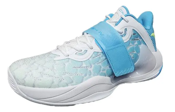 ANTA Kt Splash 4 "sea Wave" Athletic Sneakers - White/blue