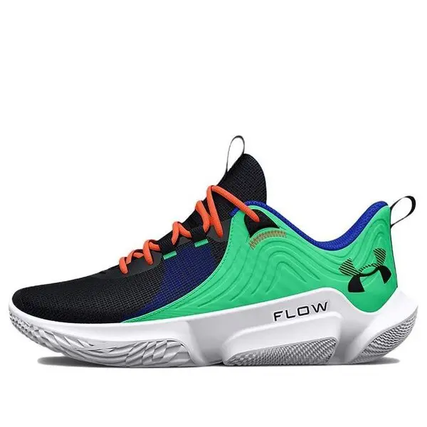 Under Armour Flow Futr X 2 Basketball Sneakers - Black/green