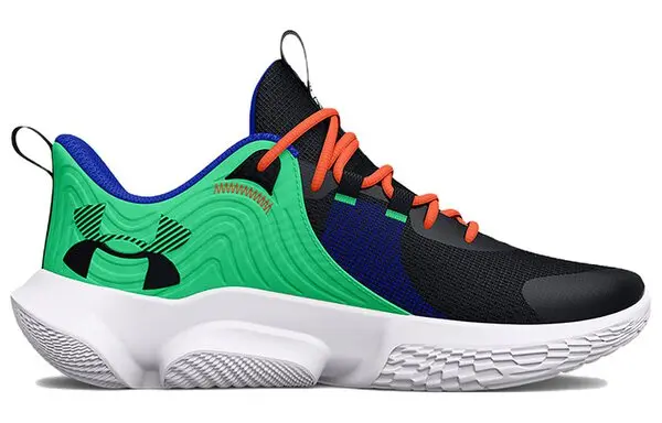 Under Armour Flow Futr X 2 Basketball Sneakers - Black/green