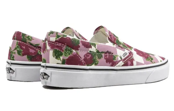 VANS Slip-on "romantic Floral" Sneakers - Purple
