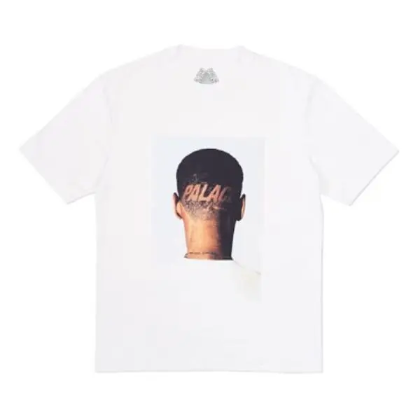PALACE Trim Alphabet Character Short Sleeve T-shirt - White