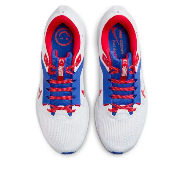 Nike Zoom Pegasus 40 "tennessee State" Sneakers - White/purple Comet/flat Pewter
