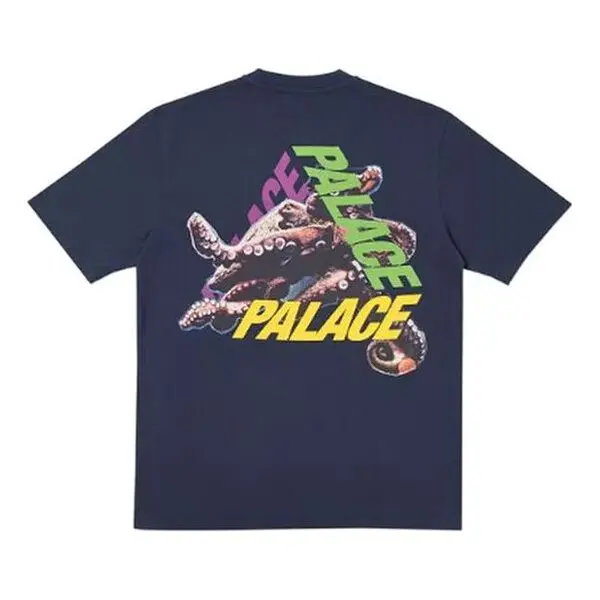 PALACE Octopus T-shirt 'navy - Blue