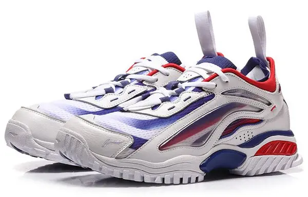 LI-NING Stylish Shoes 'white Royal Red