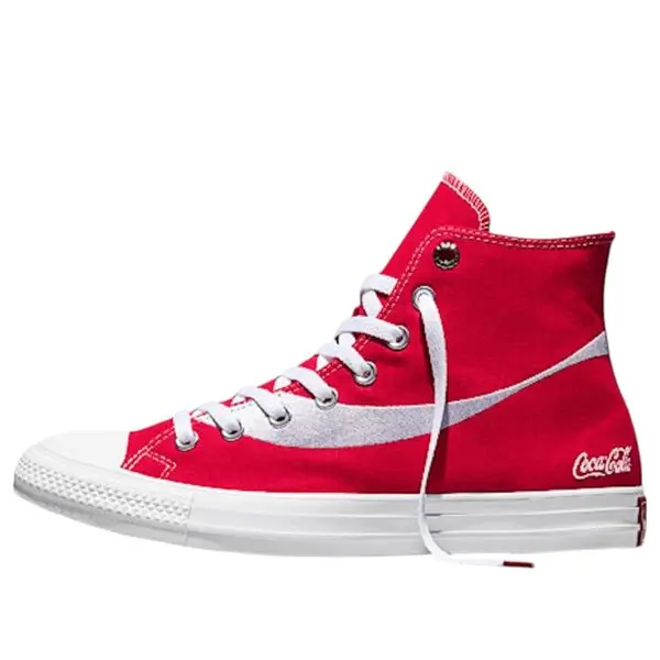 CONVERSE X Coca-cola Chuck Taylor All Star High Top Sneakers - Red/white