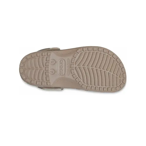 CROCS Camo Beach Clogs - Brown/white/green
