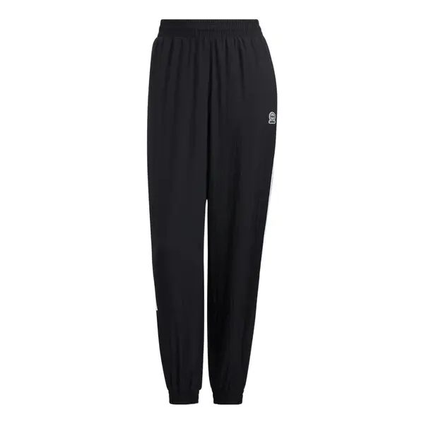 Adidas Neo Tape Cuffed Track Pants - Black/white