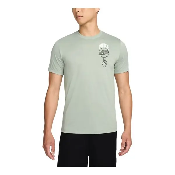 Nike Dri-fit Basketball T-shirt Asia Sizing - Jade Horizon