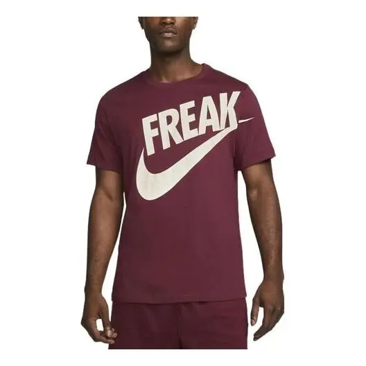 Nike Giannis Dri-fit T-shirt 'red - Multi-color