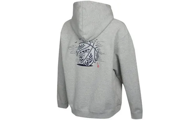JORDAN Air Cny New Year's Edition Embroidered Logo Pullover Hoodie
