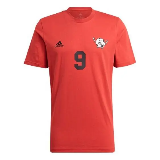 Adidas Short Sleeve Graphic T-shirt - Pinkred