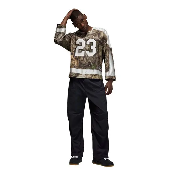 JORDAN Realtree' Camouflage Pullover Jersey - Medium Olive/sail