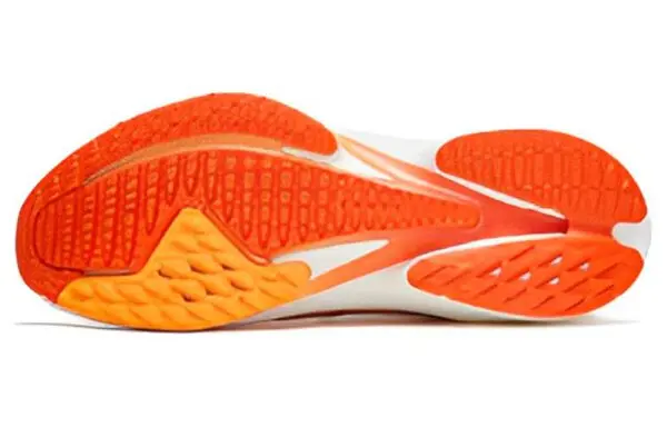 ANTA Mach 3.0 Athletic Sneakers - White/orange