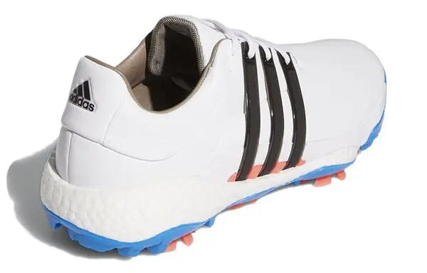 Adidas Tour 360 22 Golf Shoes - White/blue