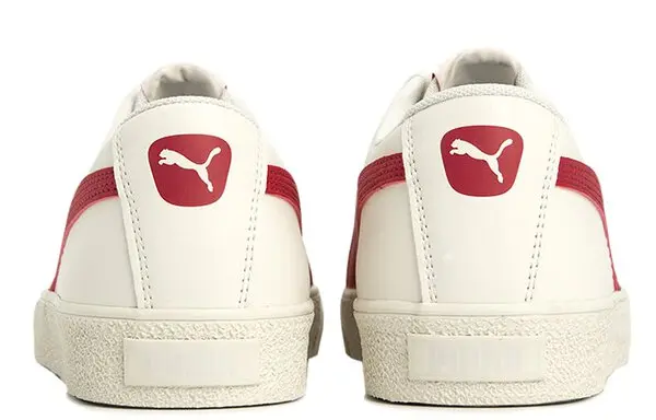 PUMA Bari Z Low Top Sneakers - Creamwhite/red
