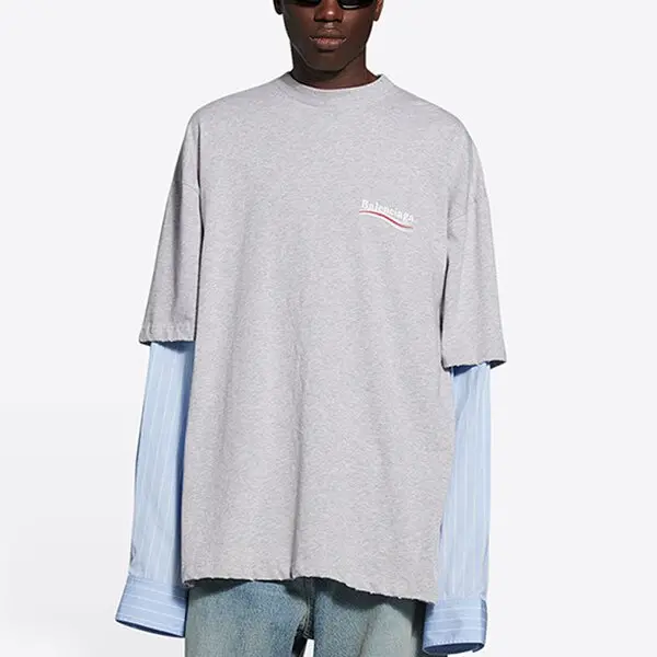 Balenciaga Political Campaign Layered T-shirt