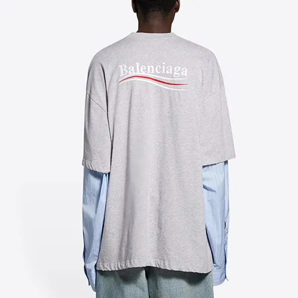 Balenciaga Political Campaign Layered T-shirt