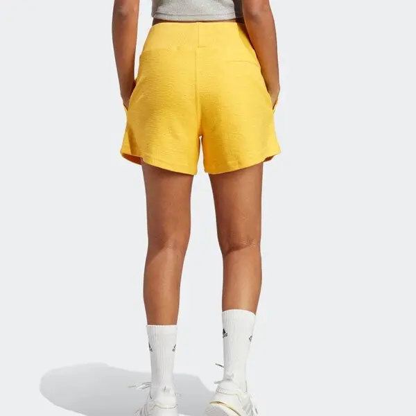 Adidas Lounge Terry Loop Shorts - Gold