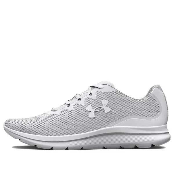 Under Armour Charged Impulse 3 Athletic Sneakers - White/grey