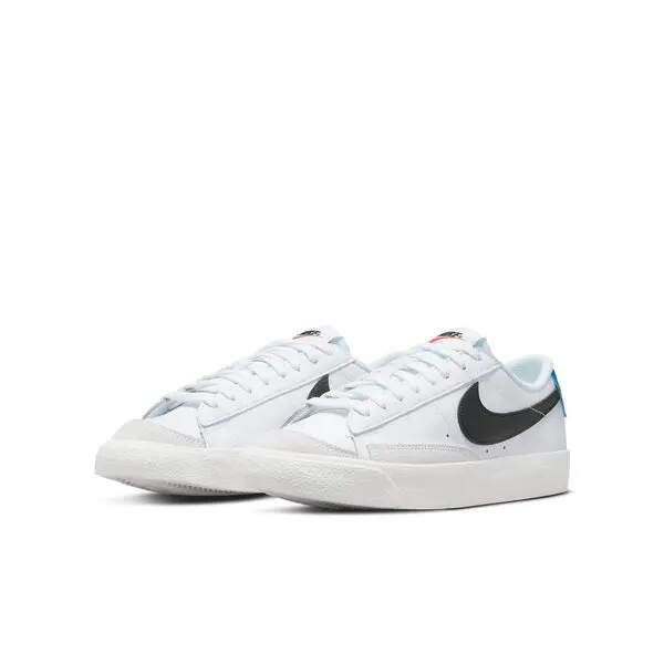 Nike Blazer Low '77 Sneakers - White/black/blue