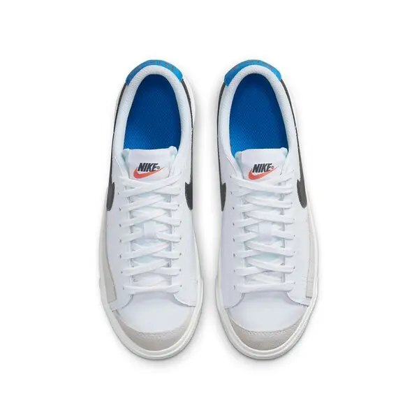 Nike Blazer Low '77 Sneakers - White/black/blue