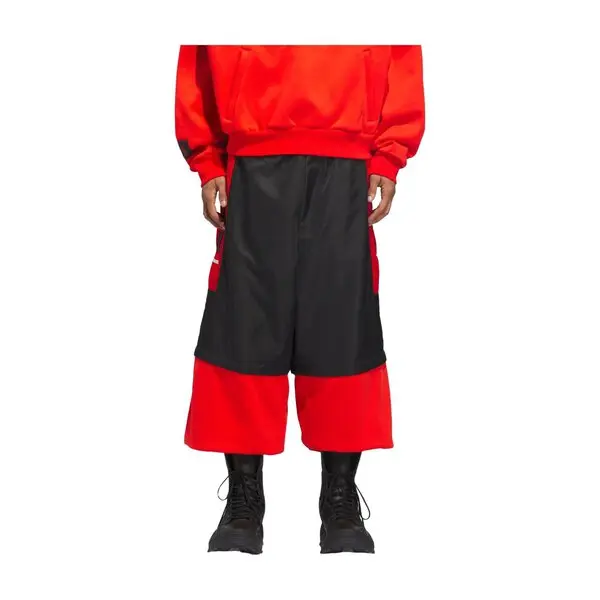 Adidas X Willy Chavarria Heavyweight Sweatpants 'black Red