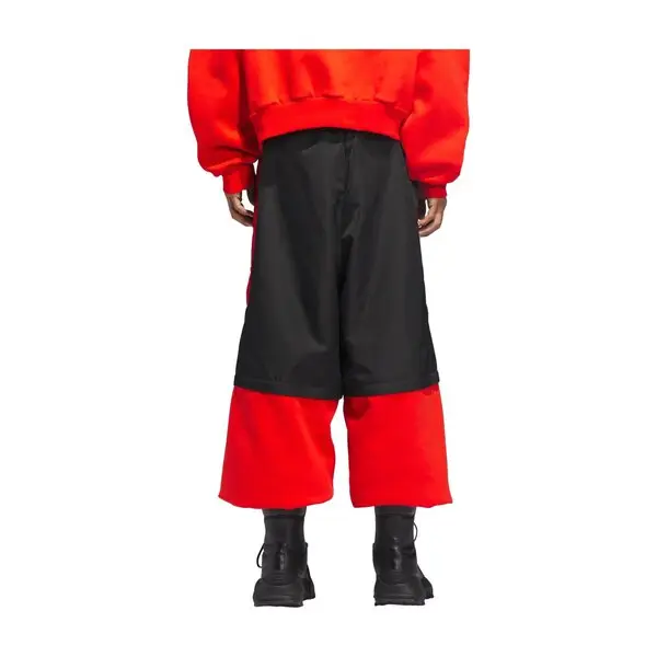 Adidas X Willy Chavarria Heavyweight Sweatpants 'black Red