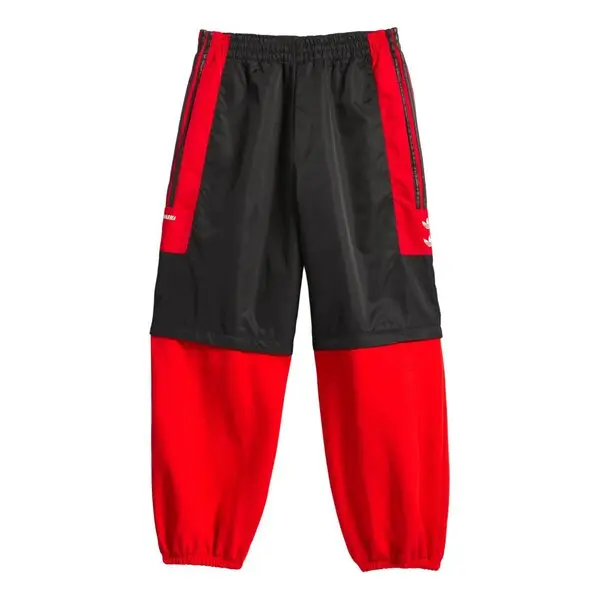 Adidas X Willy Chavarria Heavyweight Sweatpants 'black Red - Black/red