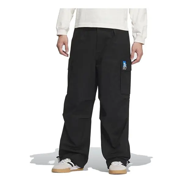 Adidas Trefoil Cargo Pants - Black