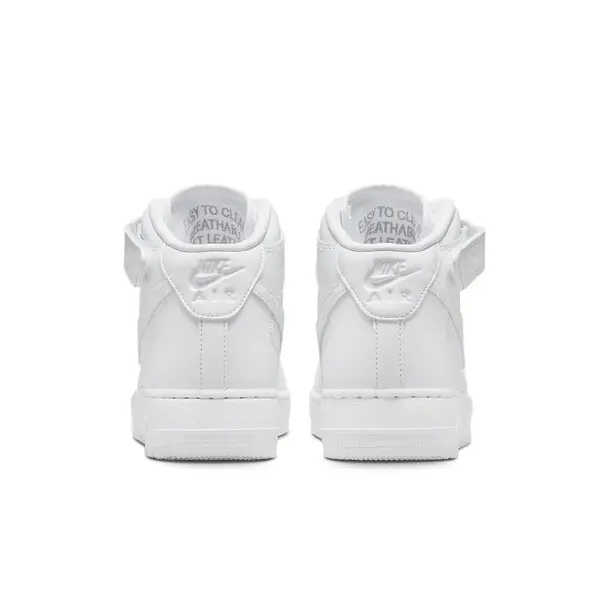 Nike Force 1 Mid "fresh Triple " Sneakers - White