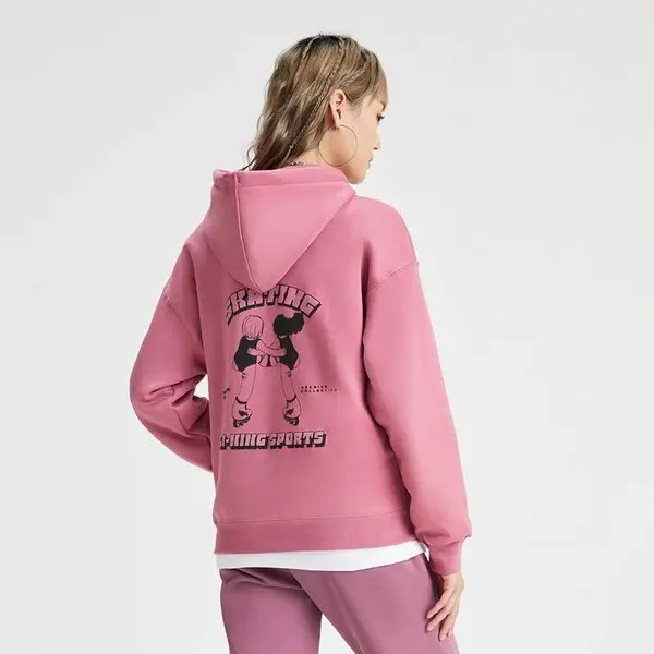 LI-NING Hooded Sweatshirt With Graphic Detail