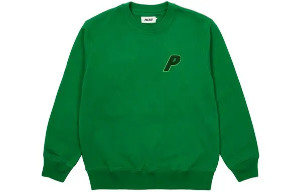 PALACE Alphabet Logo Crewneck Sweatshirt - Green