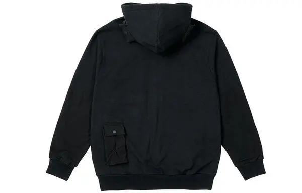 PALACE Multiple Pockets Solid Color Hoodie