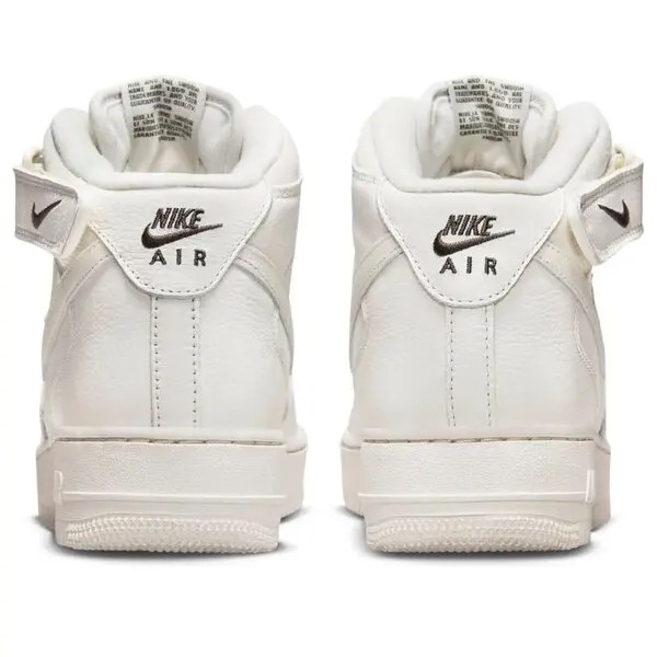 Nike Force 1 Mid Sneakers - Light Bone/grey/beige