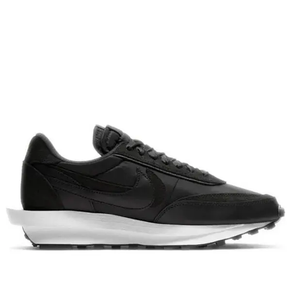 Nike Sacai X Ld Waffle Nylon Sneakers - Black