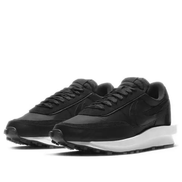 Nike Sacai X Ld Waffle Nylon Sneakers - Black