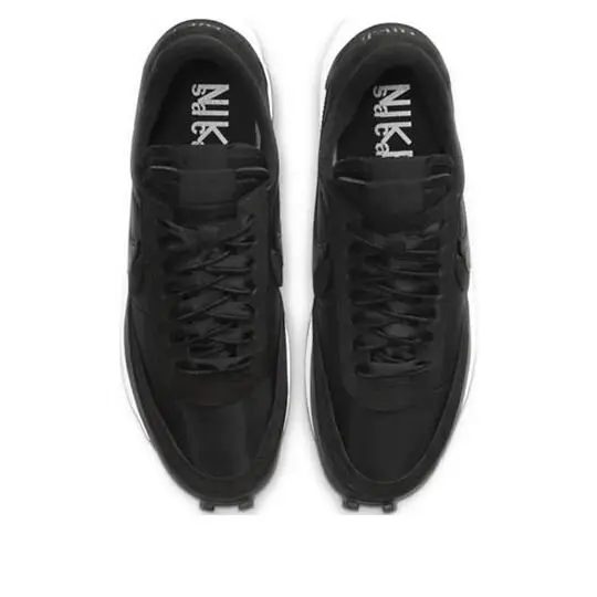 Nike Sacai X Ld Waffle Nylon Sneakers - Black