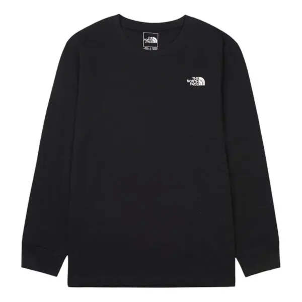 The North Face Cotton Long Sleeved Top - Black