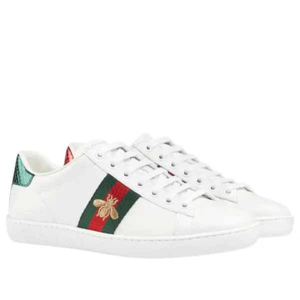 Gucci Ace Embroidered Bee Sneakers