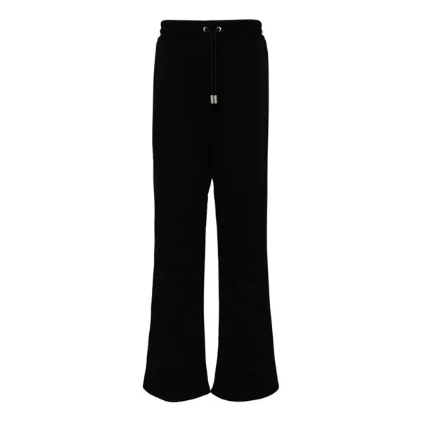 Off-White Diag-stripe Embroidered Track Pants - Black