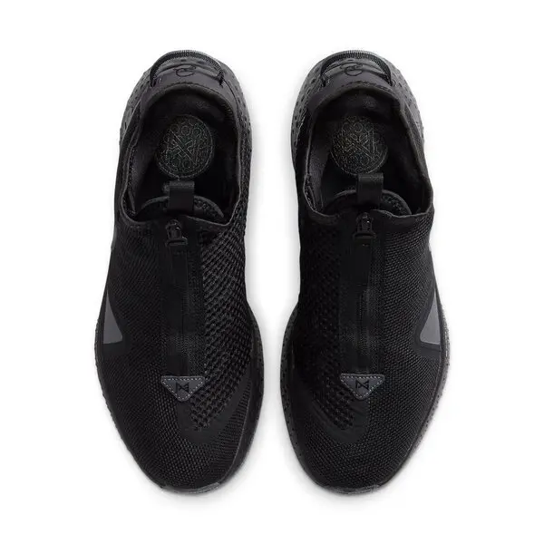 Nike Pg 'metallic Dark Grey' Basketball Sneakers - Black
