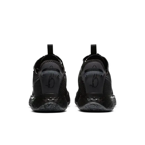 Nike Pg 'metallic Dark Grey' Basketball Sneakers - Black