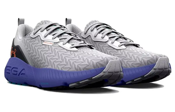 Under Armour Hovr Mega 3 Athletic Shoe - Gray/purple